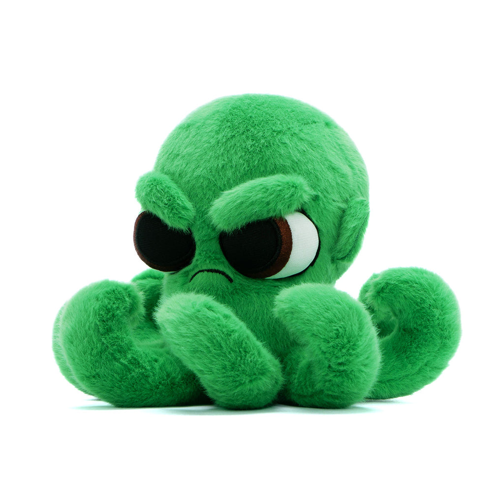 Soft Fur Green Octopus Plush Stuffed Animal Toy 7.5 Inch – GB.ouozzzshop